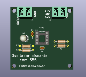 555 Oscillator - FritzenLab electronics