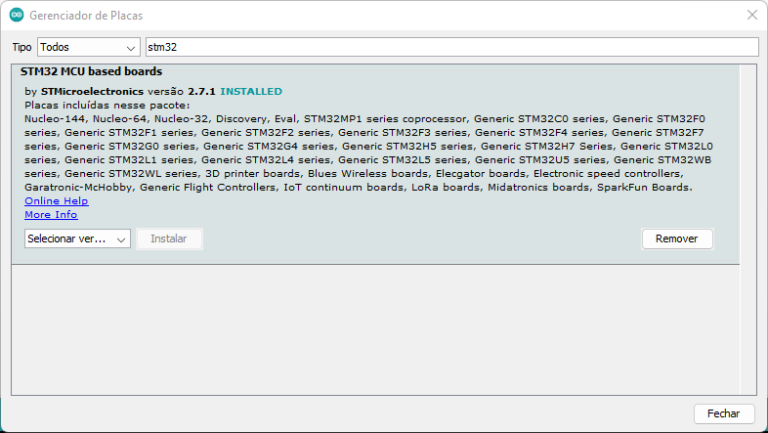 STM32 Blue pill Arduino IDE - FritzenLab electronics STM32 Blue pill Arduino IDE - FritzenLab electronics